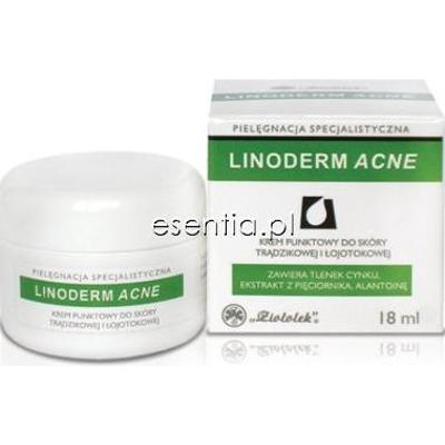 Ziołolek Linoderm Linoderm Acne Krem punktowy do cery trądzikowej i ...